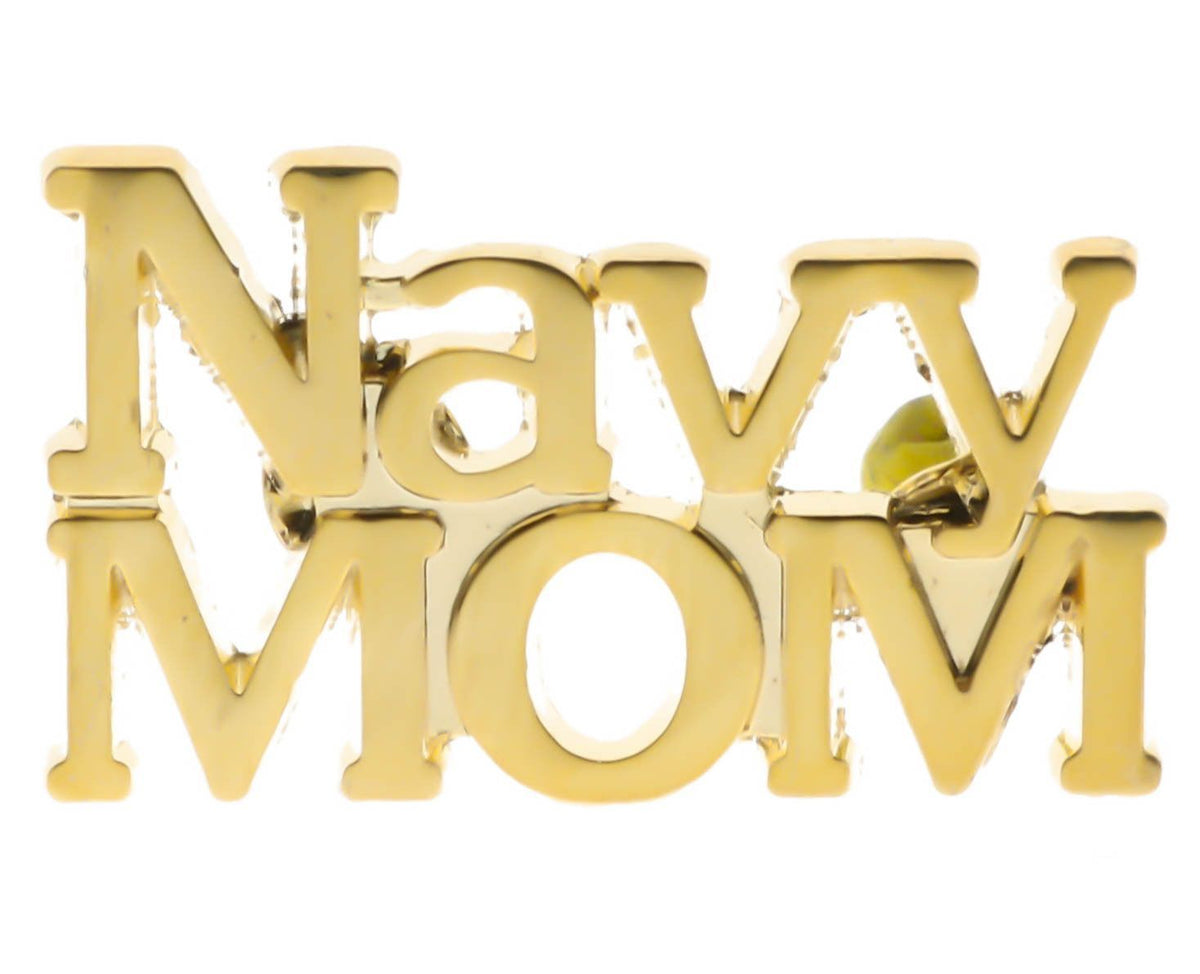 Navy Mom HAT LAPEL PIN – MotherProud
