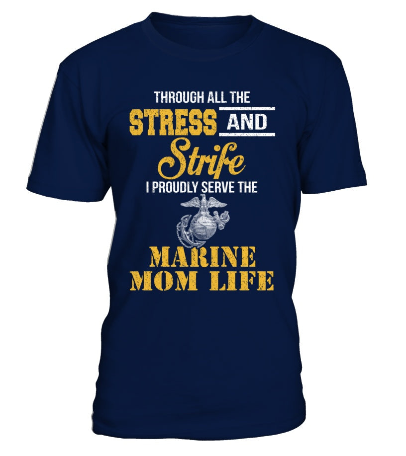 Marine Mom Life T-shirts – MotherProud