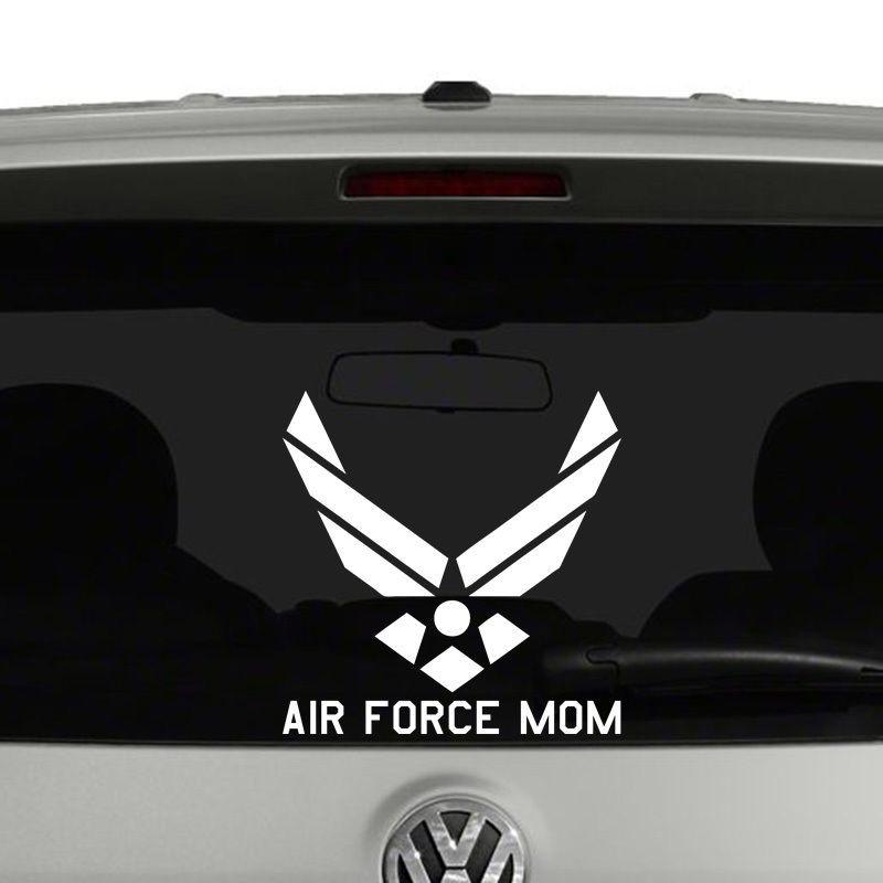 United States Air Force Mom Vinyl Decal – MotherProud